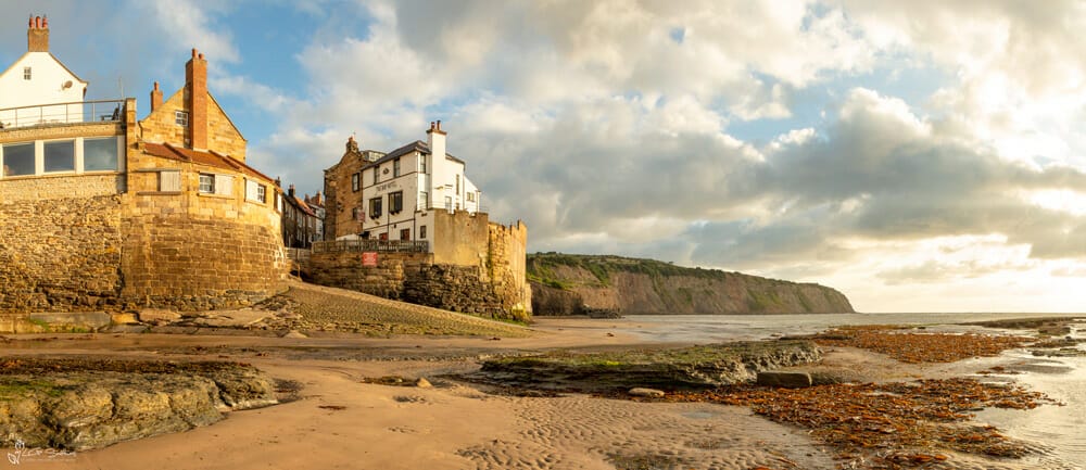 Glorious Morning At Robin Hood's Bay Panoramic - The North Yorkshire ...
