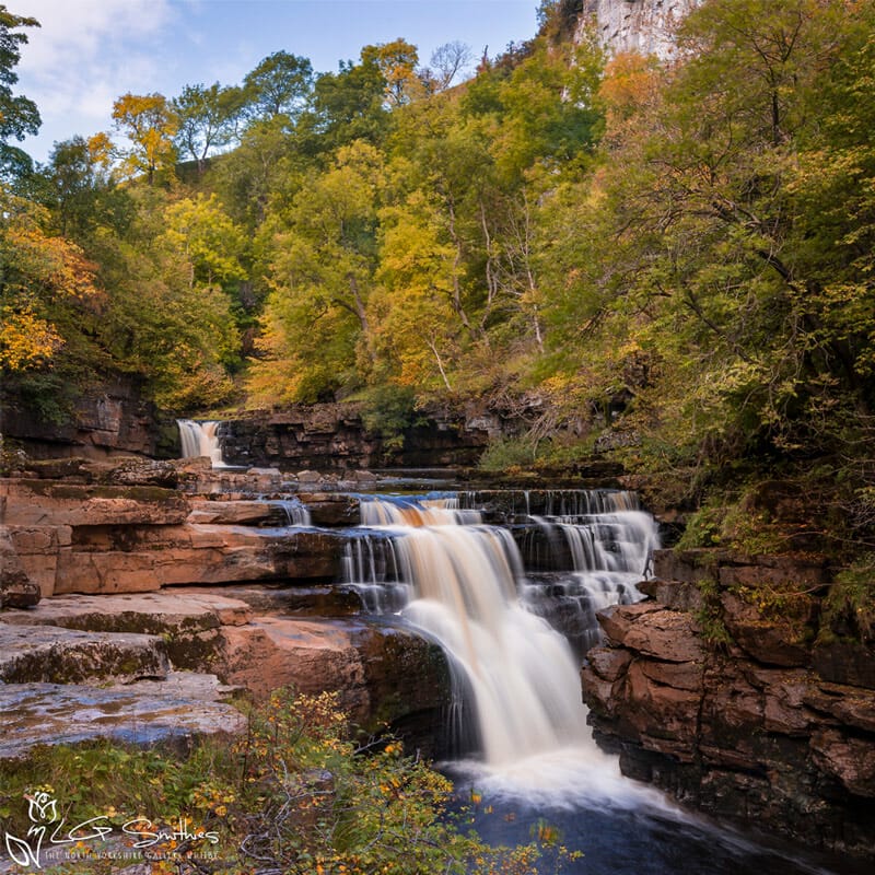 Kisdon Force Photo Slate - The North Yorkshire Gallery