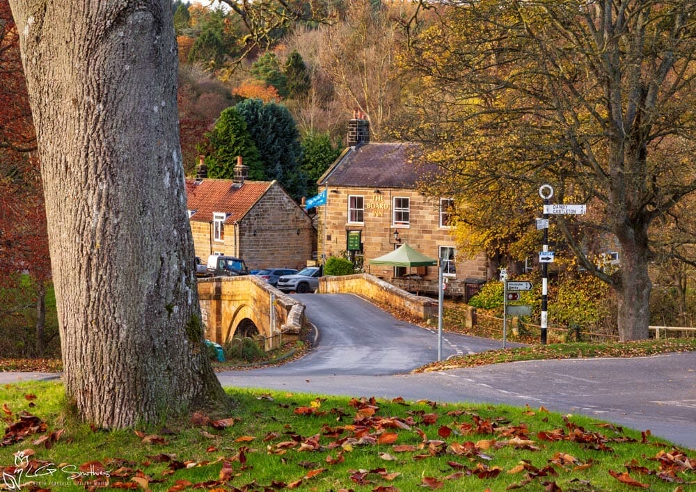 Lealholm In The Autumn - The North Yorkshire Gallery