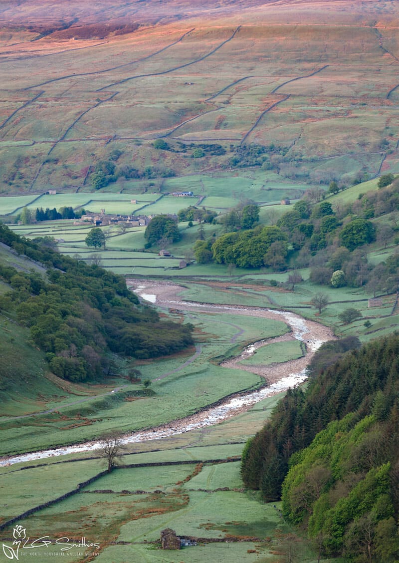 Muker From Crackpot Hall - The North Yorkshire Gallery