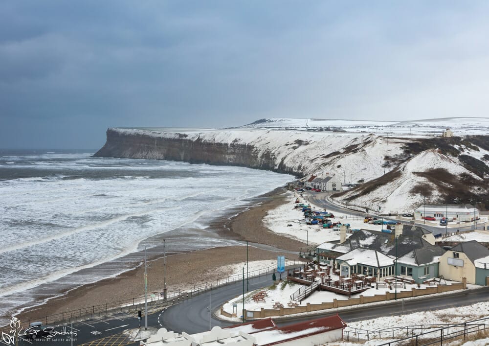 Saltburn In The Snow - The North Yorkshire Gallery
