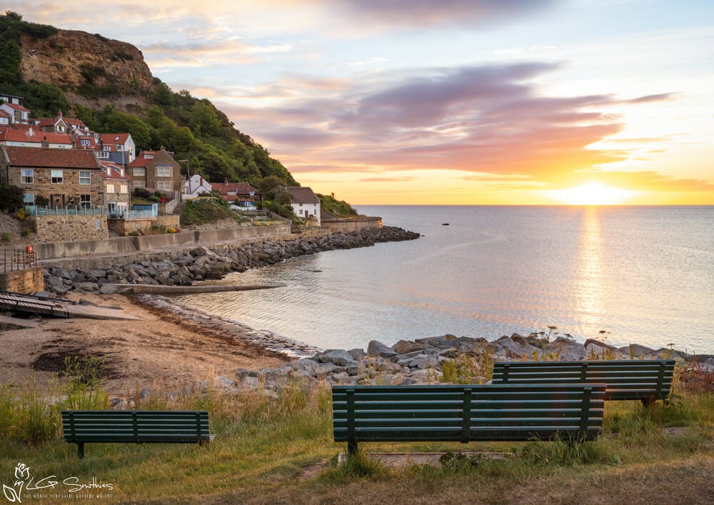 Runswick Bay Beach - The North Yorkshire Gallery